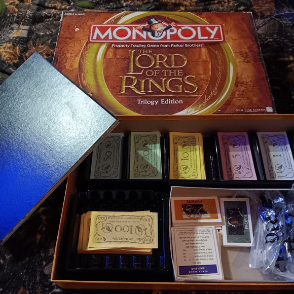 Games | Monopoly Lord Of The Rings Trilogy Edition Board Game | Poshmark